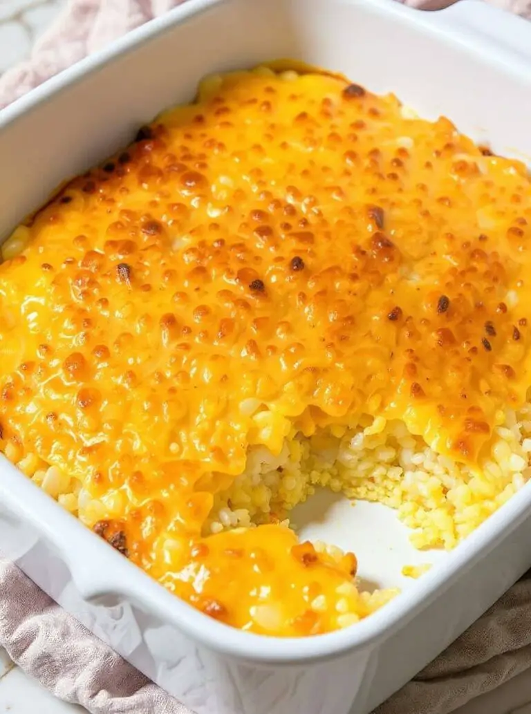 Cheesy Rice Recipe