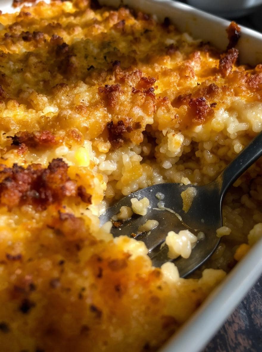 Cheesy Rice Recipe
