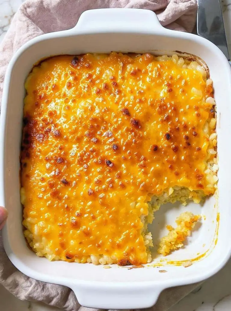 Cheesy Rice Recipe