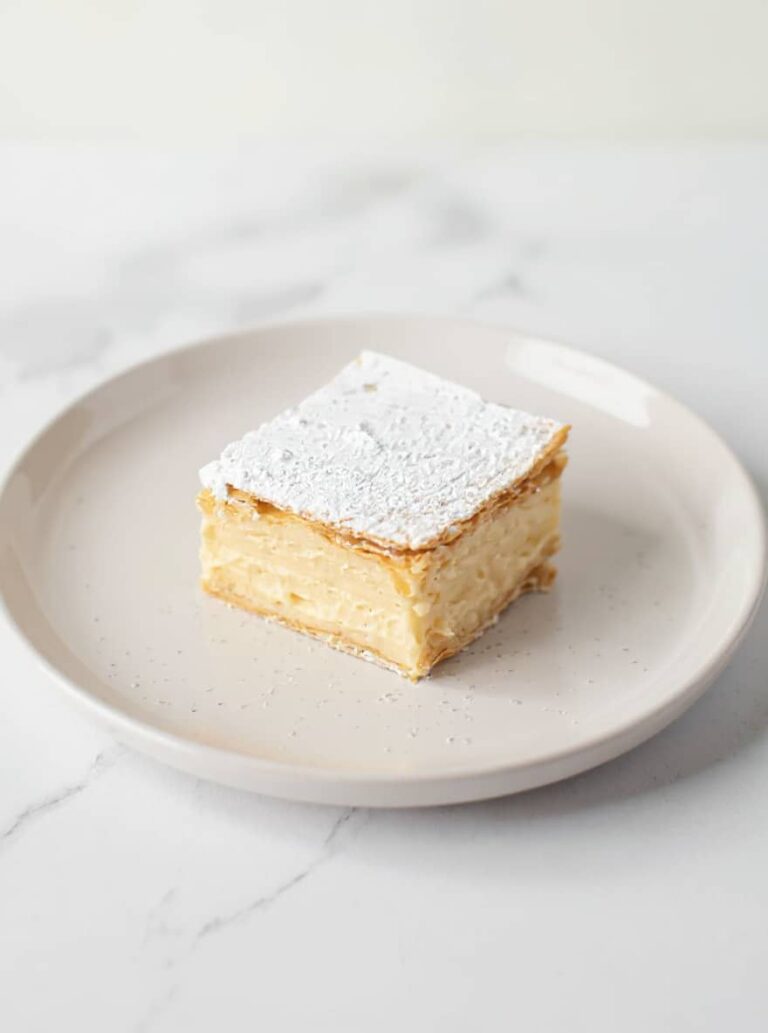 Creamy Vanilla Slice Recipe